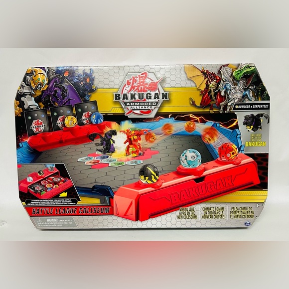 BAKUGAN BATTLE LEAGUE | Toys | Bakugan Battle League Coliseum Deluxe ...